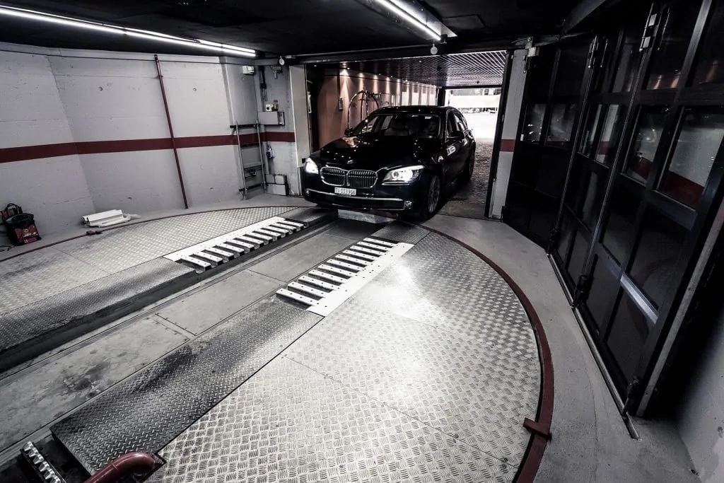 Turning Platforms for Automated Parking Systems – Sotefin